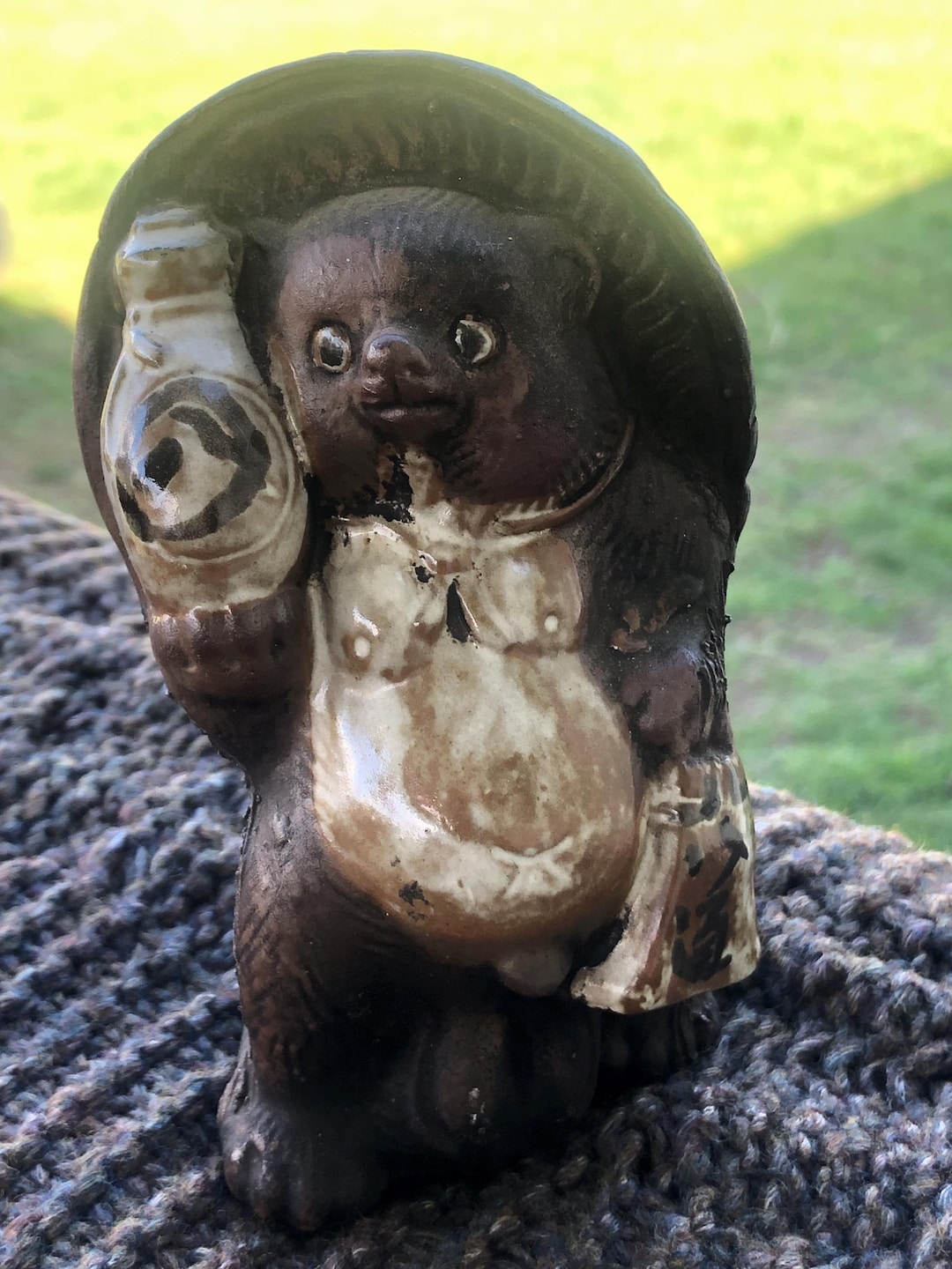 Tanuki Japanese Raccoon Dog Shigaraki Happy From Japan Good Luck - Etsy