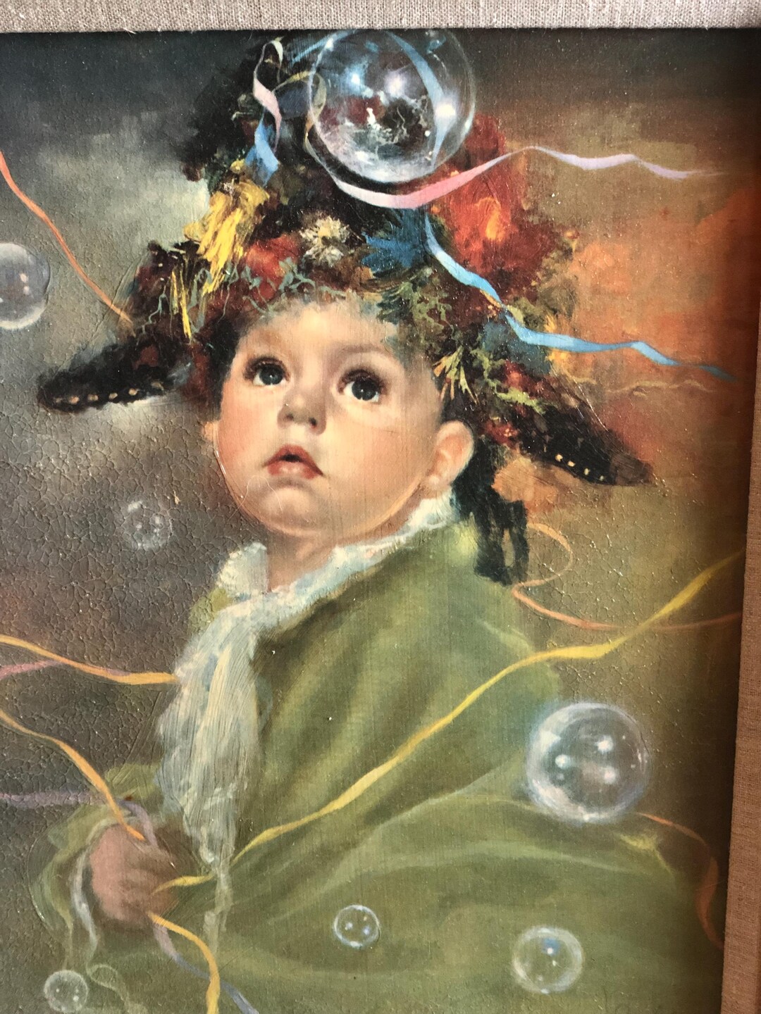 Carnival Young Boy by Armando Angelo Gentilini Canvas Textured Print ...
