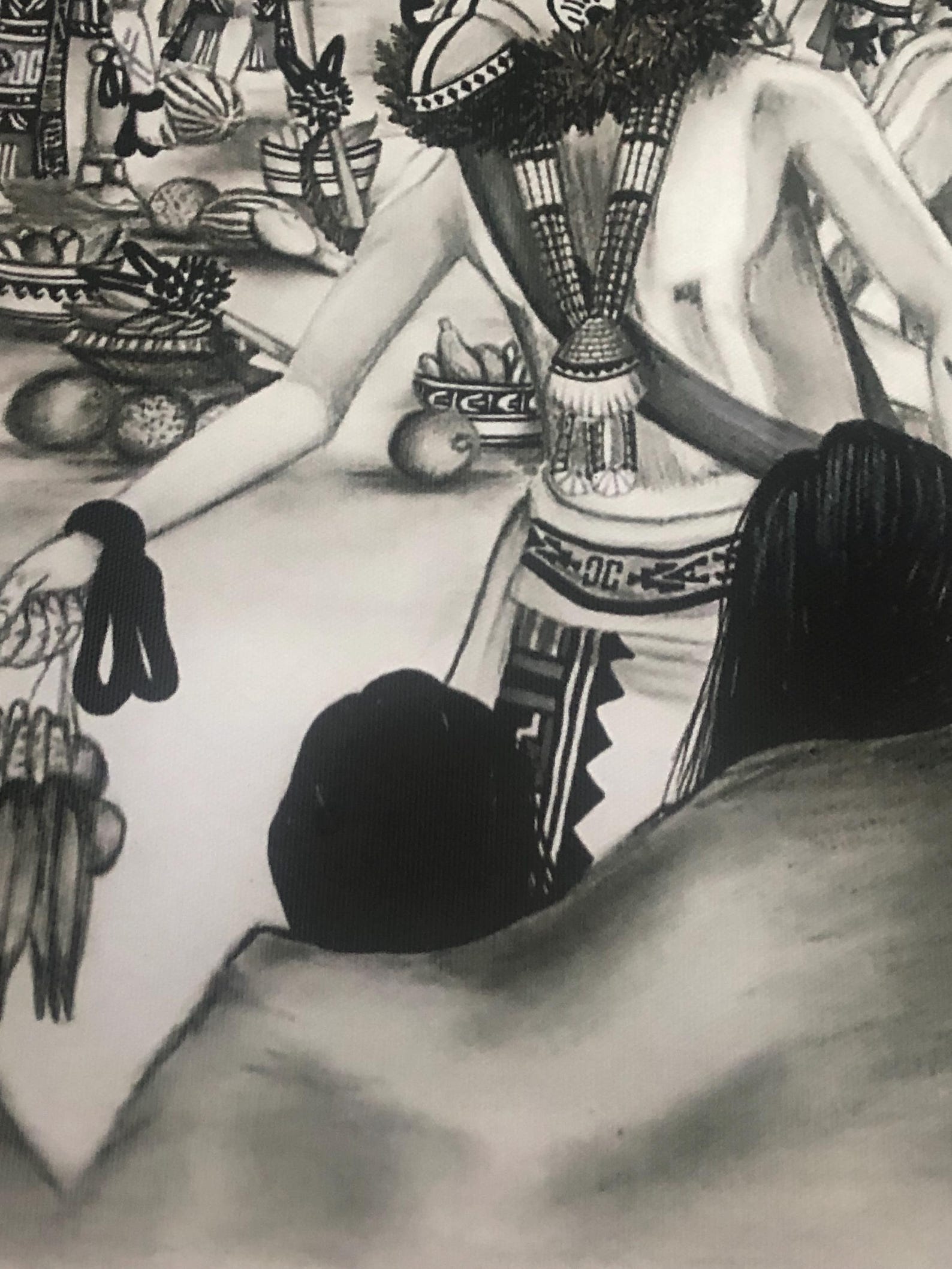 Ahwinma Spider Hopi Art Canvas Print Kachina Dancers - Etsy