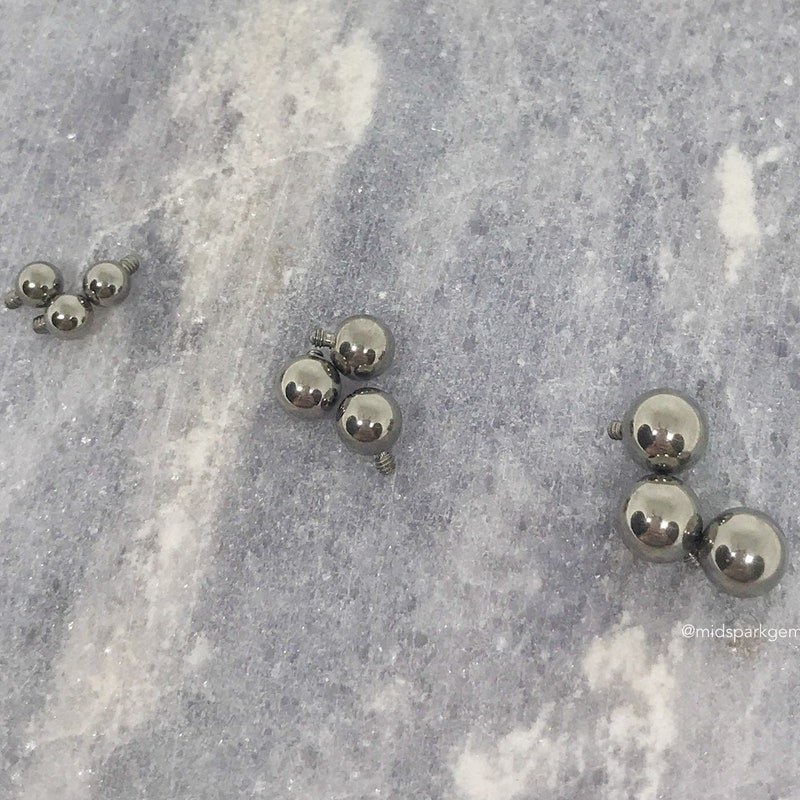 Titanium Blue and Ring - Etsy