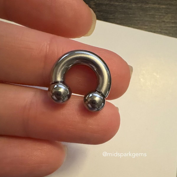 8mm 6g Septum Gold - Etsy