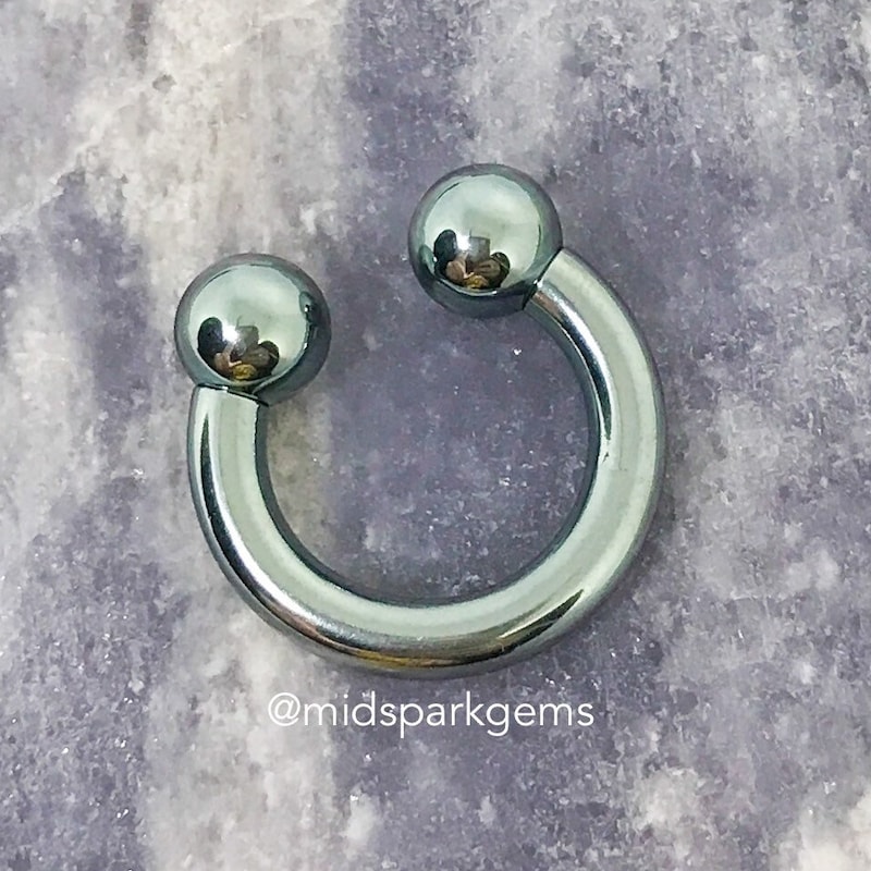 Horseshoe Earrings Big - Etsy