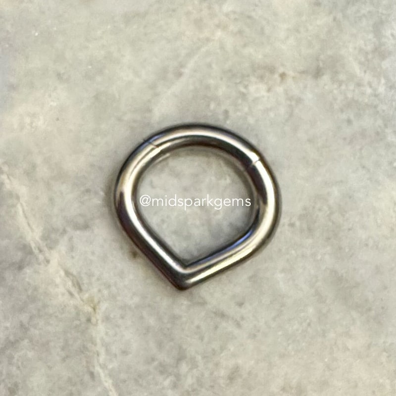 Septum Clicker 14gauge 8 Mm - Etsy