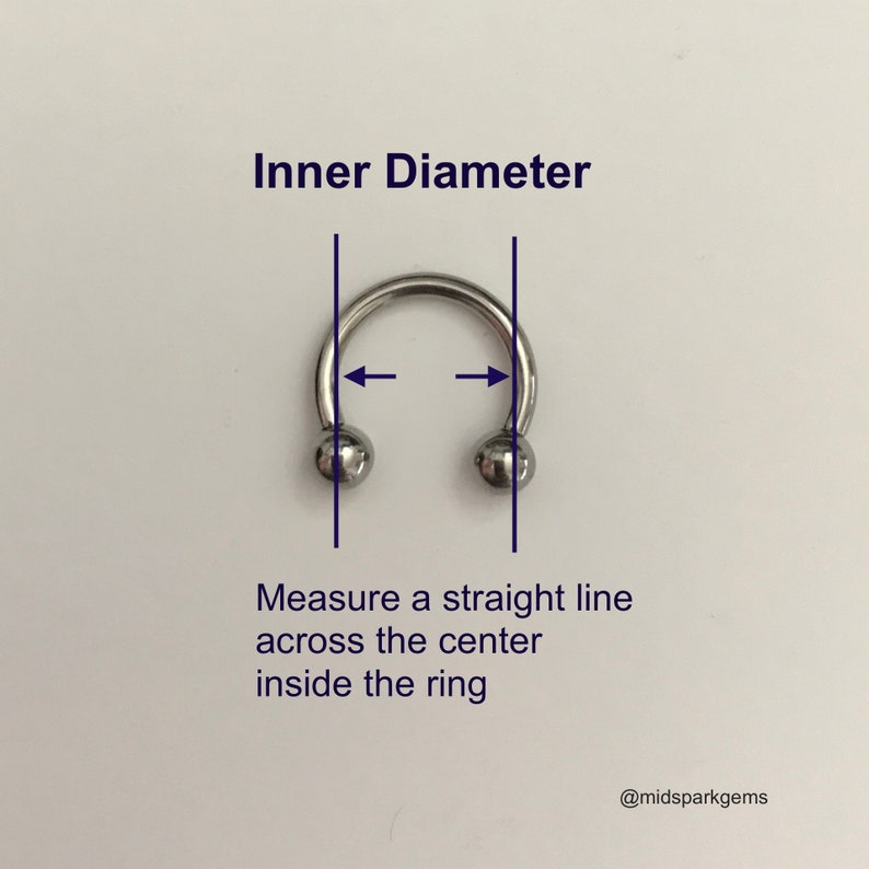 Choose From 20 Colors 12g 14g 16 Internally Threaded - Etsy