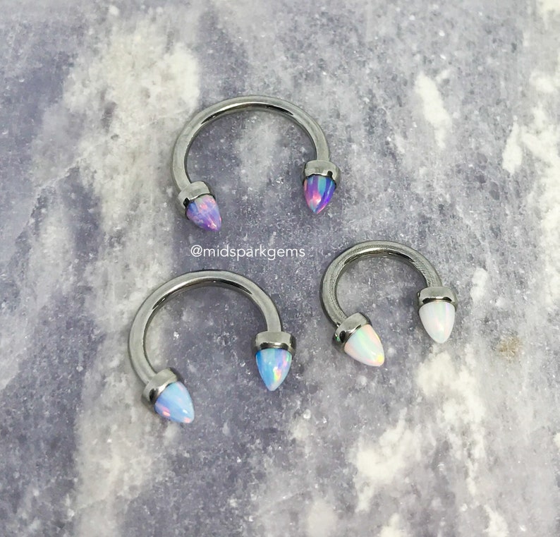 Choose From 20 Colors 12g 14g 16 Internally Threaded - Etsy