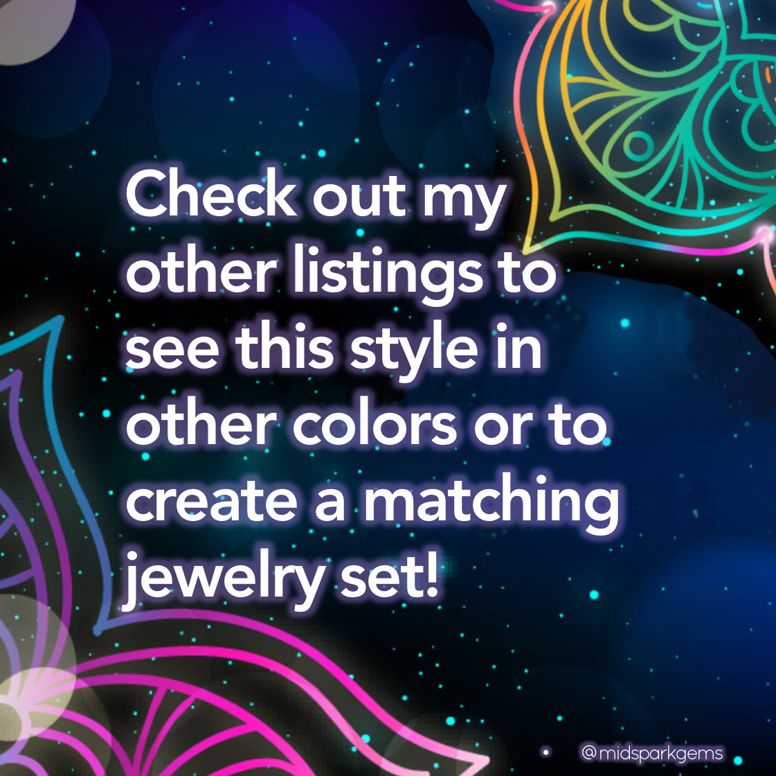 ARCTIC BLUE Triple Stack Fan Hinged Segment Ring Clicker | Etsy