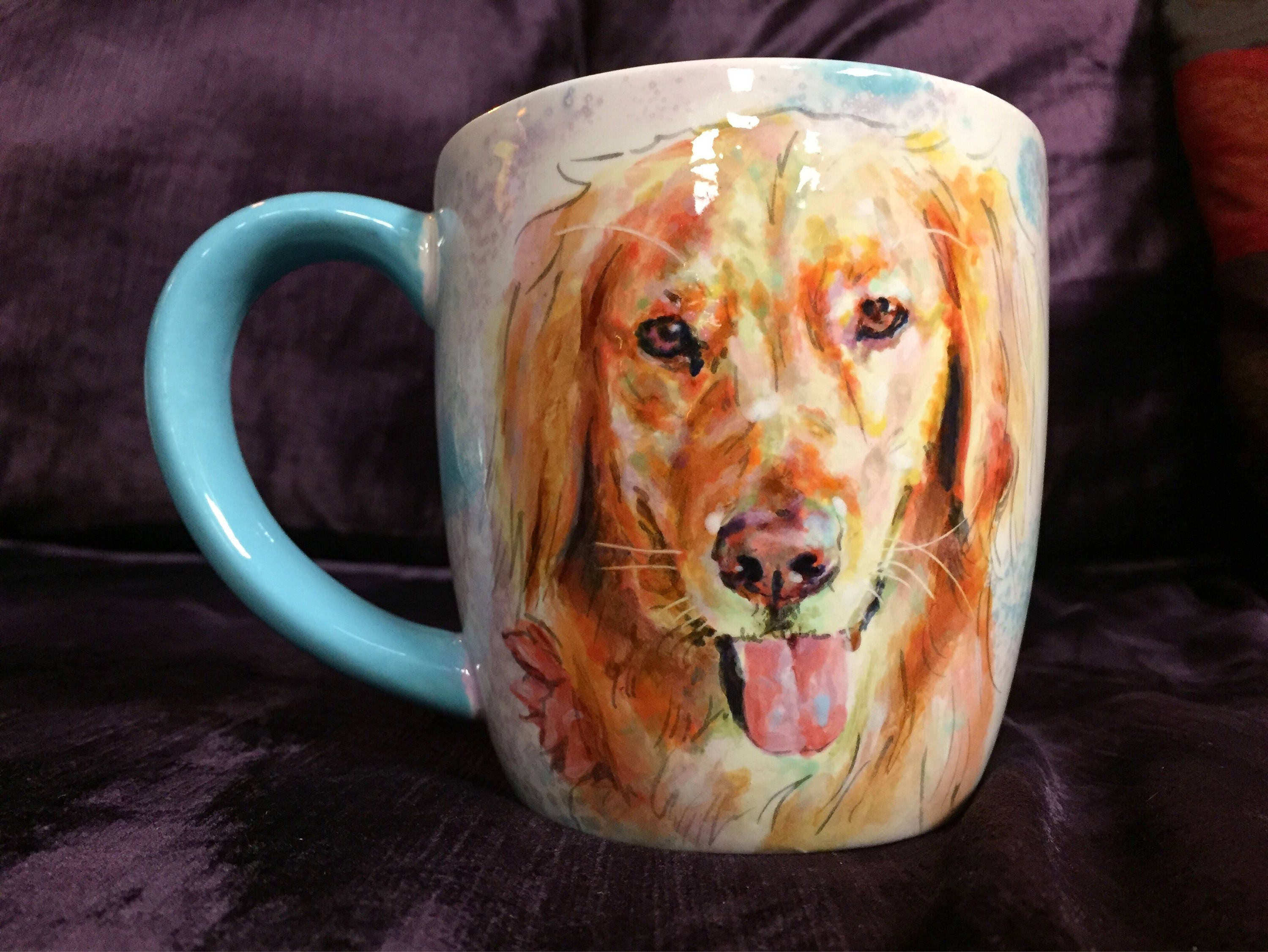 Custom Ceramic Pet Portrait Ceramic Art Pet Loss Gift Pet | Etsy