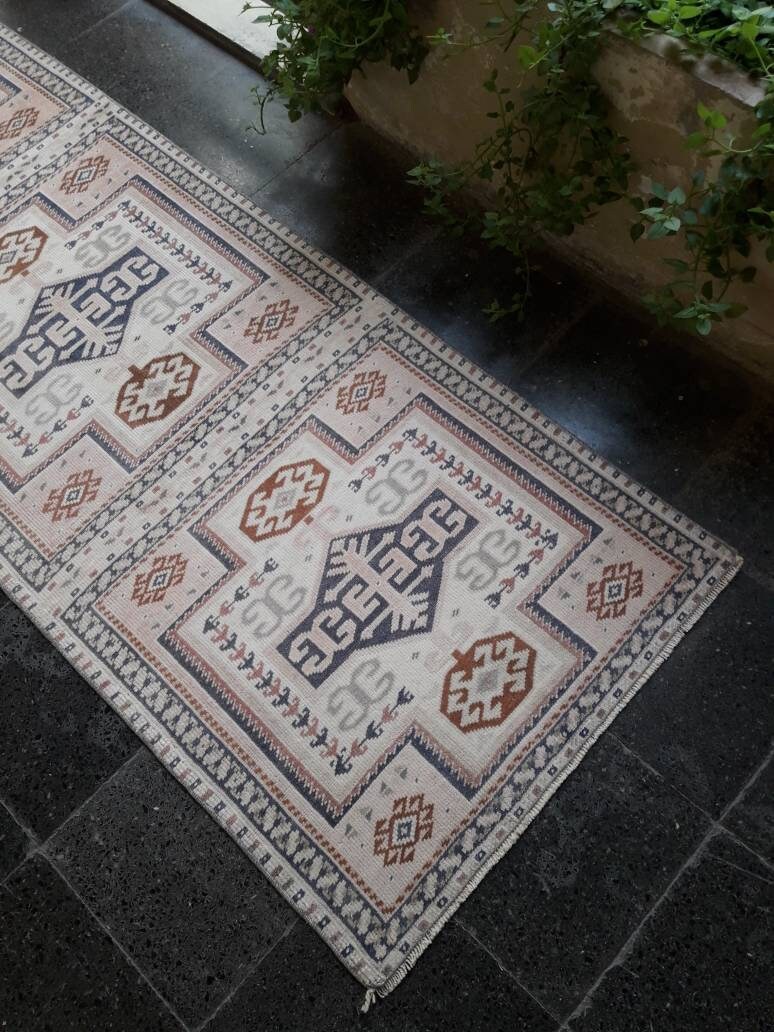 Narrow Runner RugHandmade Runner RugFREE SHIPPING 2.7x9.4ft | Etsy