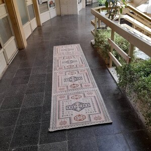 Narrow Runner Rug,handmade Runner Rug,free SHIPPING 2.7x9.4ft Rug ...