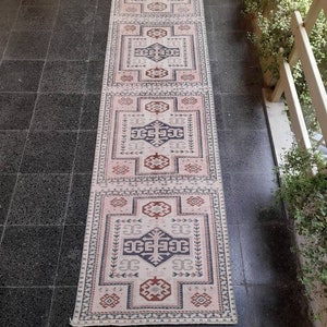 Narrow Runner Rug,handmade Runner Rug,free SHIPPING 2.7x9.4ft Rug ...