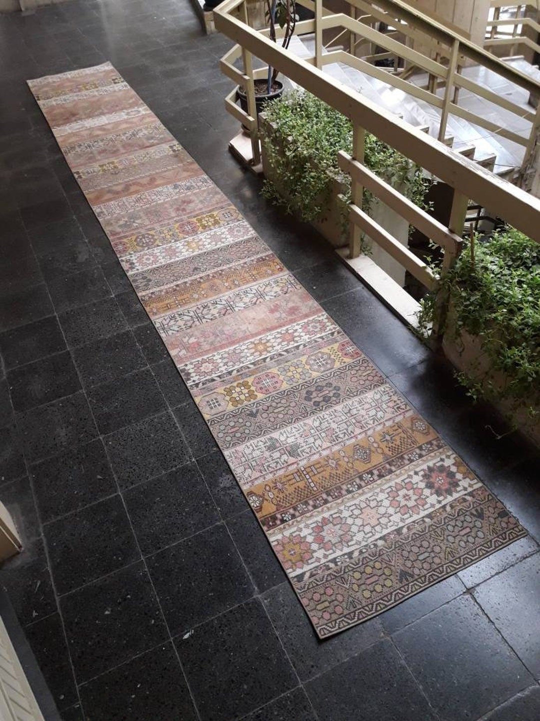 Extra Long Runner Rug,vintage Runner Rug,2.6x18'2"ft FREE SHIPPING ...