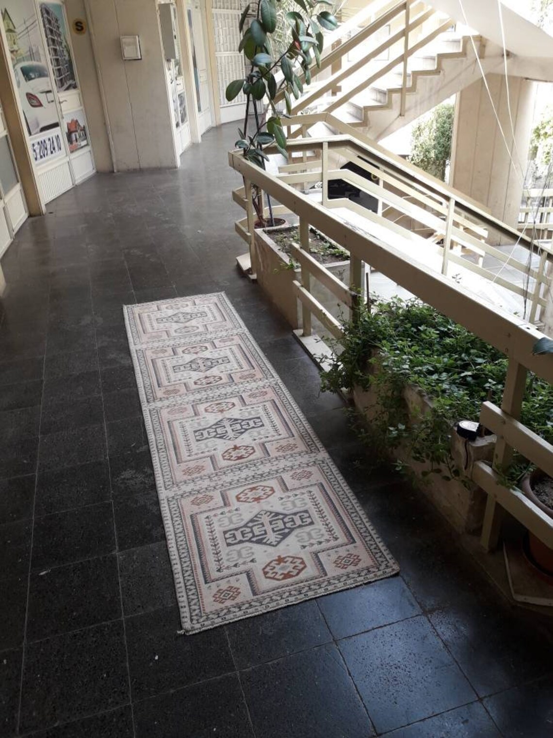 Narrow Runner RugHandmade Runner RugFREE SHIPPING 2.7x9.4ft | Etsy