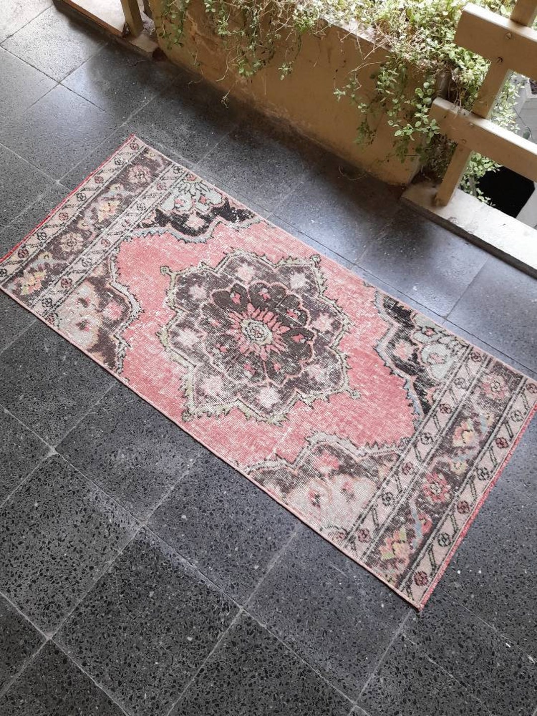 2x5 Small Runner Rug Blue Runner Rugfree Shippingold Runner - Etsy