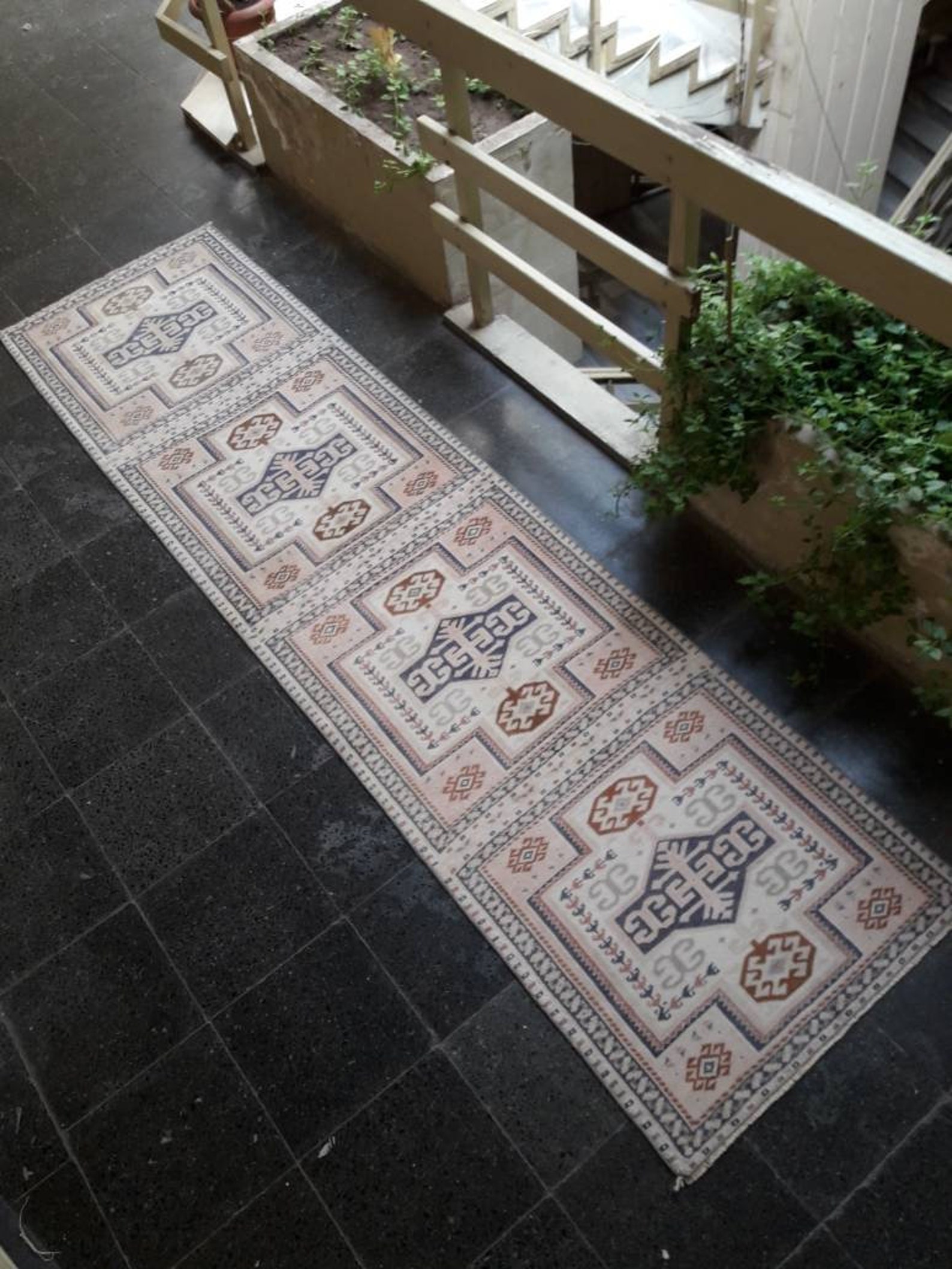 Narrow Runner Rughandmade Runner Rugfree SHIPPING 2.7x9.4ft | Etsy