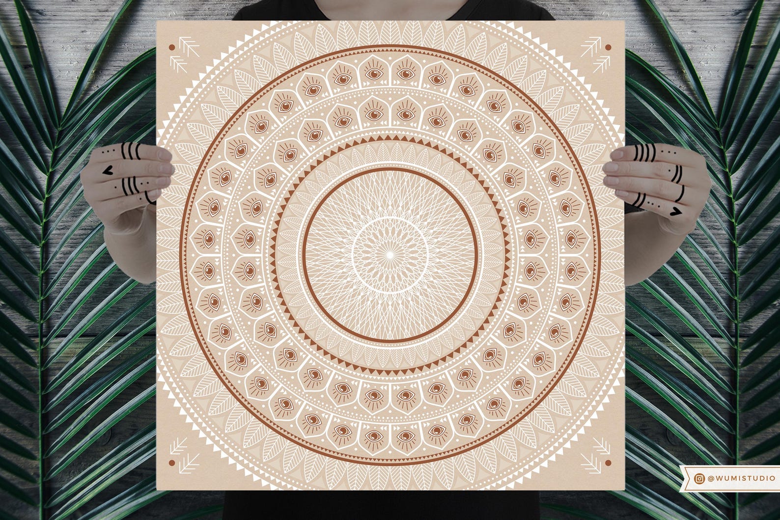 Magic Eye Art Print / Contemporary Illustration / Surrealism / Alchemy ...