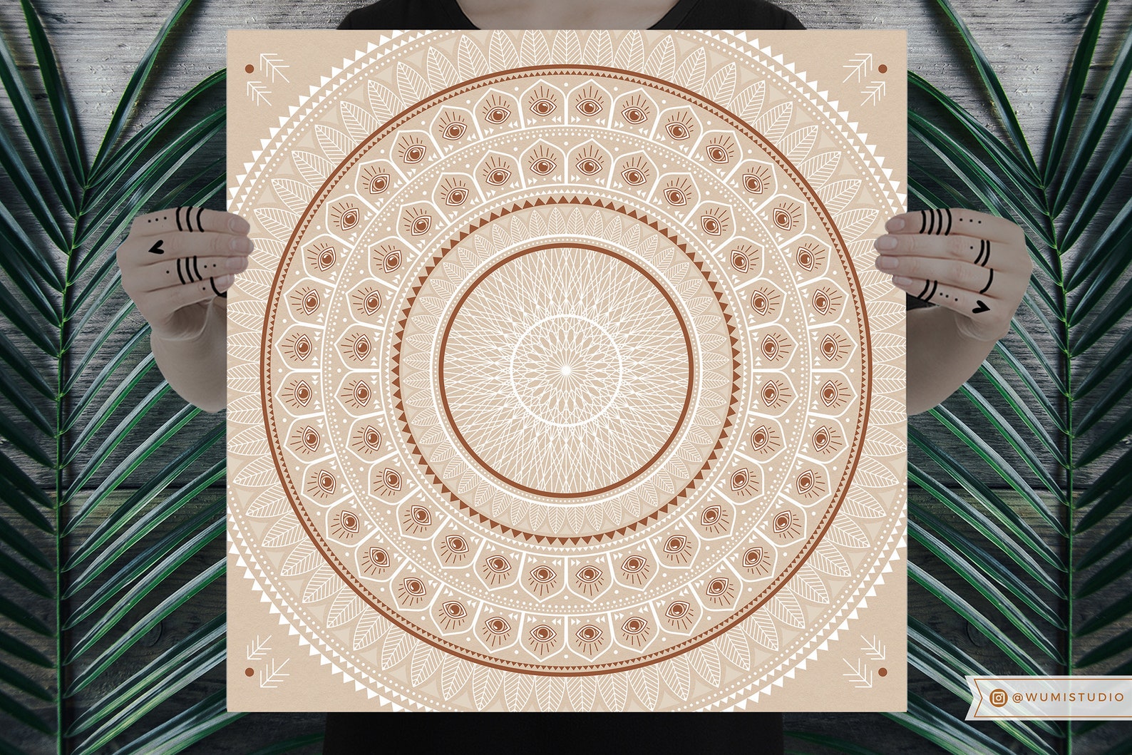 Magic Eye Art Print / Contemporary Illustration / Surrealism / Alchemy ...