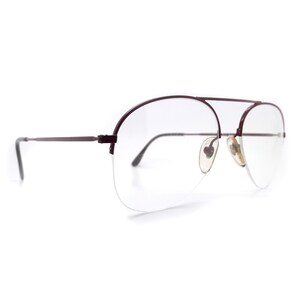 Vintage Anglo American M23 Supra Semi-rimless Glasses Frame // 1980s ...