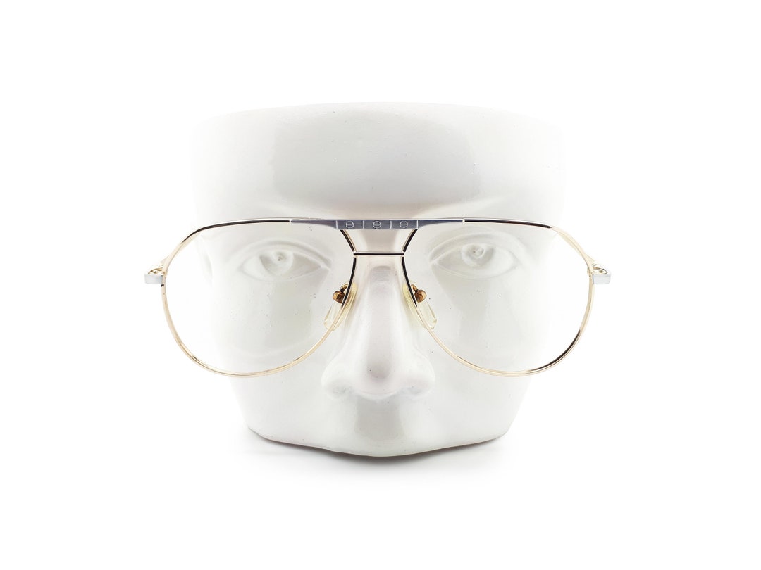 Vintage Conti Senator G-34 S 90s Aviator Glasses Frames // 1990s ...