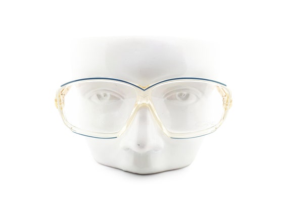 Vintage Cazal Mod 153 Col 169 80s Glasses Frames // 1… - Gem
