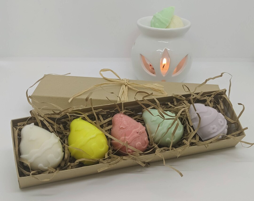 Easter Wax Melts, Easter Egg Wax Melts, Scented Easter Gift Box of 5 ...