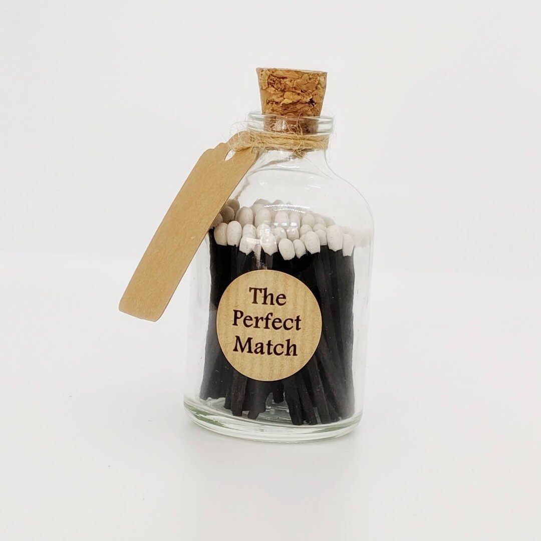 Match Bottle, Colored Matches,matchstick Bottle, Black Matchsticks in ...