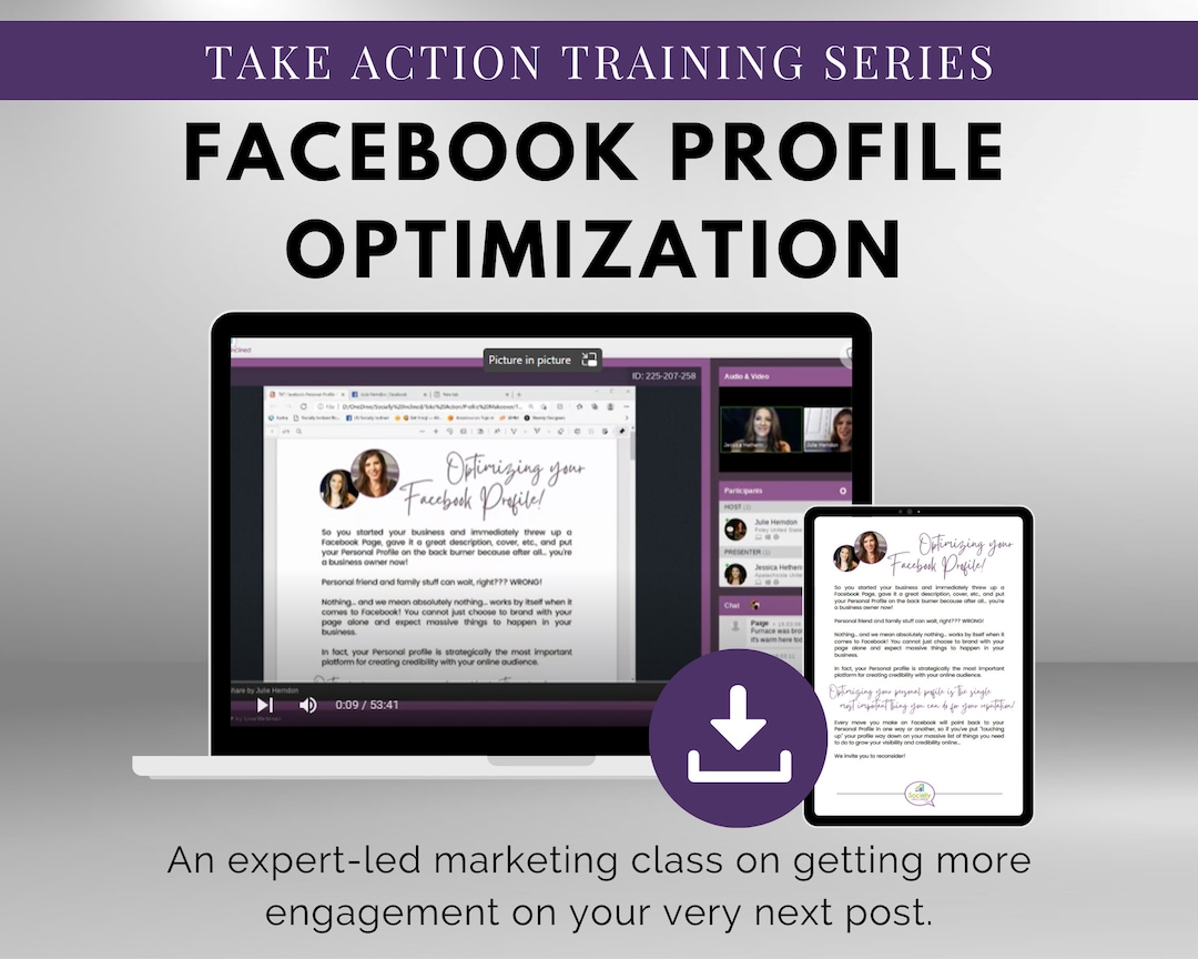 TAT - Facebook Profile Optimization Masterclass | Set up Your Facebook ...