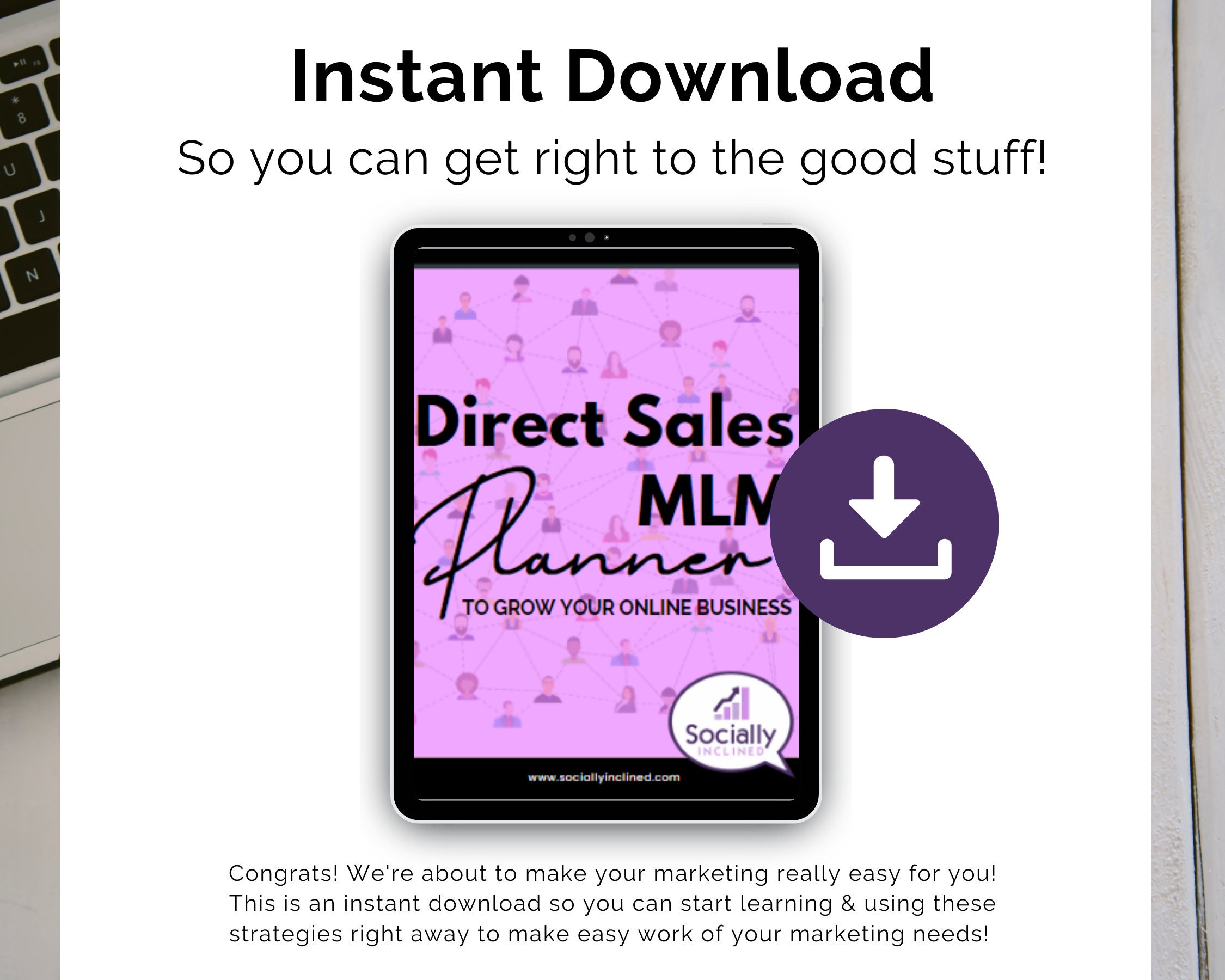 Direct Sales MLM Planner - Etsy