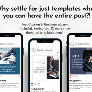 Accounting Social Media Content Bundle: 150 Ready-to-brand Posts - Etsy