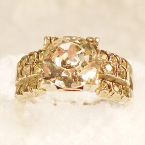 Art Deco Engagement Ring, Art Deco Paste Ring, 17-stone Ring, Antique ...