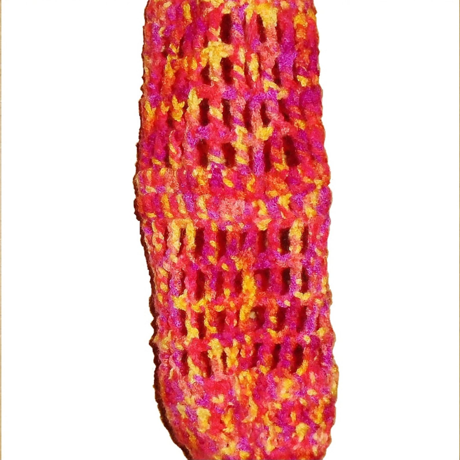 Summer Windsock Handmade Crochet Windsock Pink Orange - Etsy