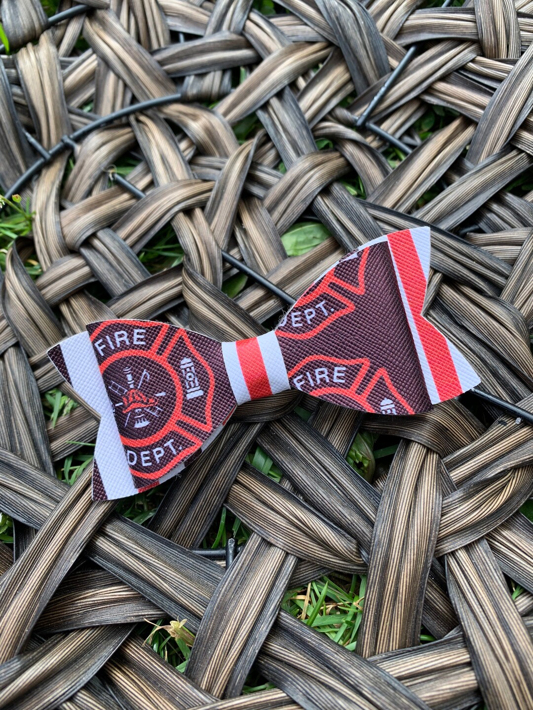 Firefighter Bow - Etsy
