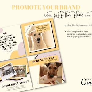 PETS INSTAGRAM ENGAGEMENT Booster, Social Media Posts for Dog and Pet ...