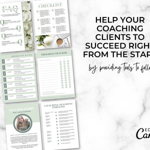CLIENT WELCOME PACK for Coaches, Client Welcome Packet, New Client ...