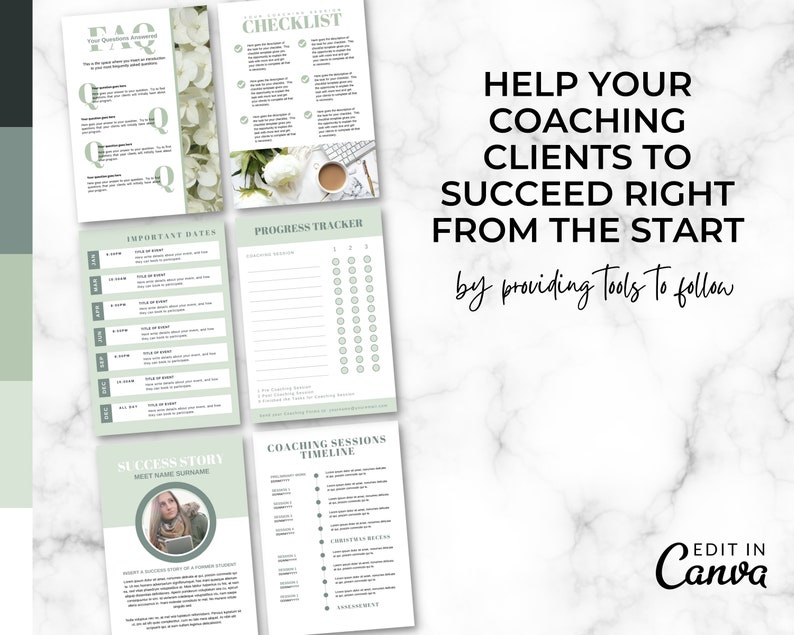 CLIENT WELCOME PACK for Coaches, Client Welcome Packet, New Client ...