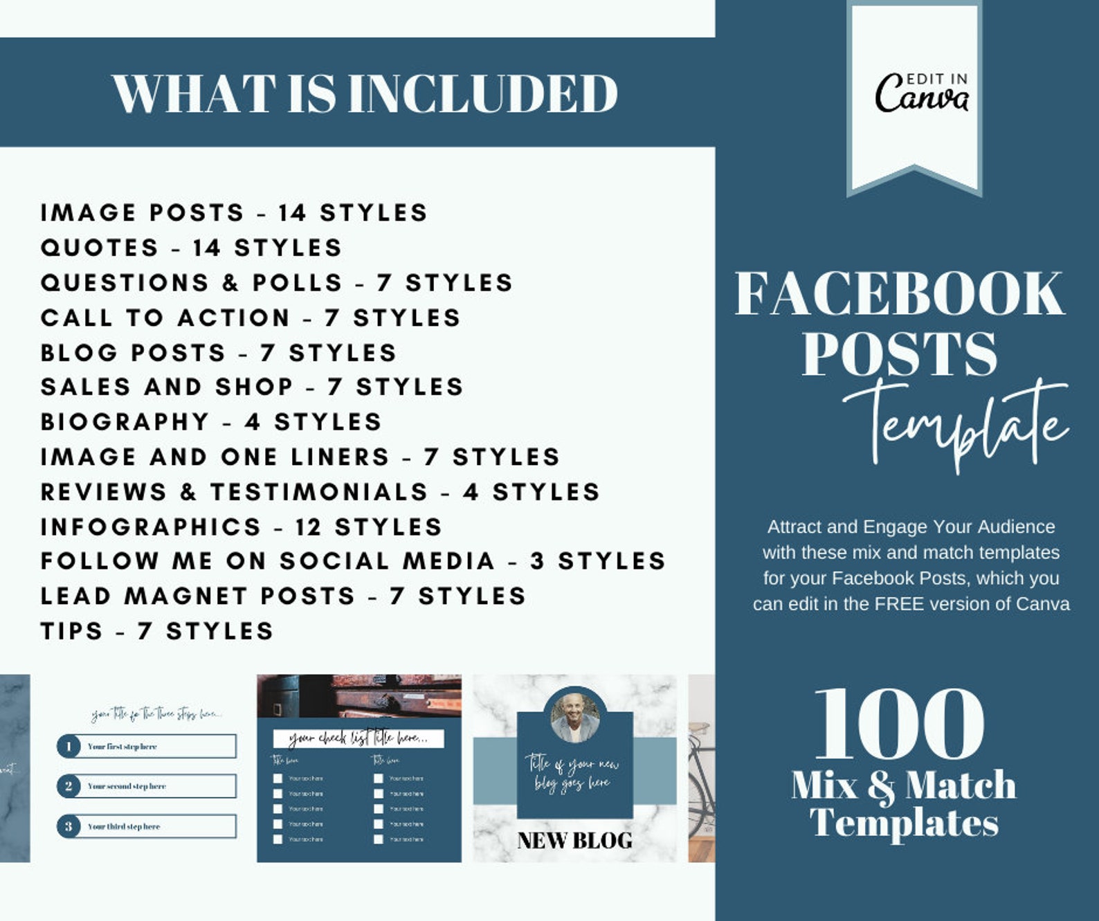 FACEBOOK CANVA TEMPLATE - Facebook Branding Kit for Coaches, Course ...