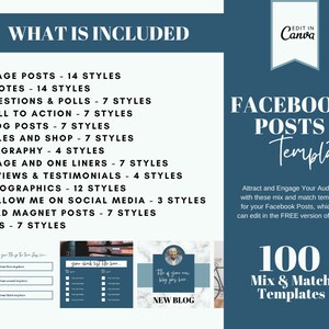 FACEBOOK CANVA TEMPLATE - Facebook Branding Kit for Coaches, Course ...