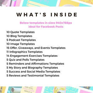 COACHING FACEBOOK POST Templates Canva Templates for Coaches & Course ...