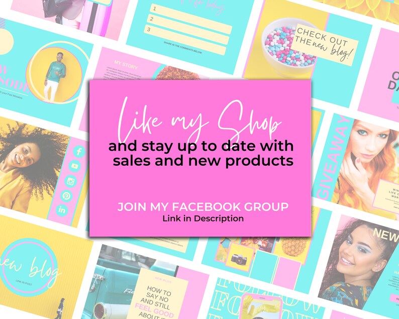 COACHING FACEBOOK POST Templates Canva Templates for Coaches - Etsy UK