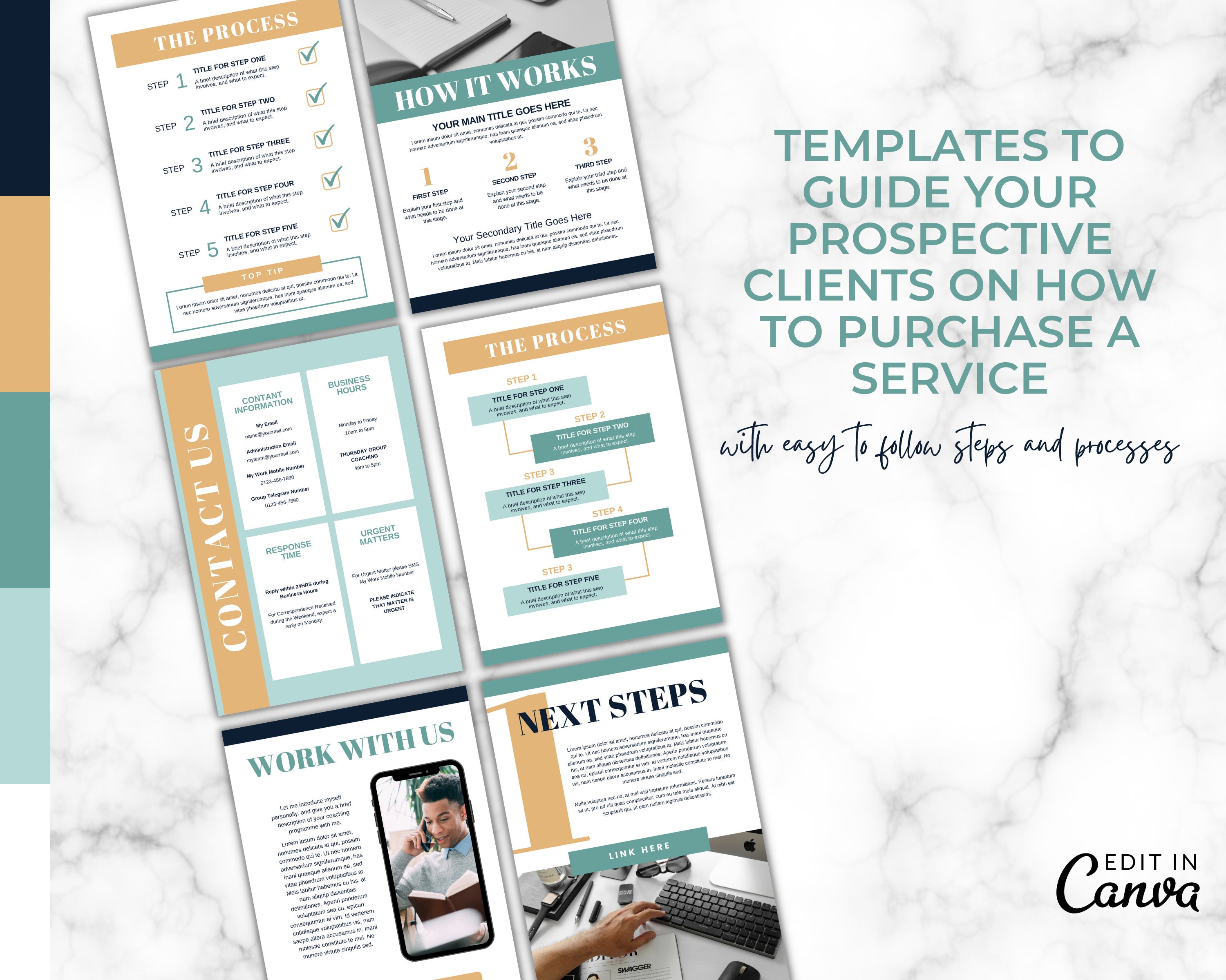COACHING SERVICES & PRICING Guide, Brochure for Coaches and Consultants ...