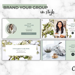 FACEBOOK GROUP TEMPLATE, Facebook Group Cover, Facebook Group Banner ...