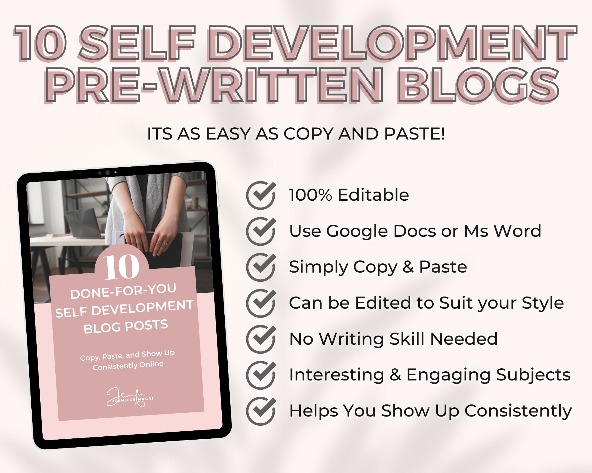 Self Development Blogs Done for You Self-development Blogs - Etsy