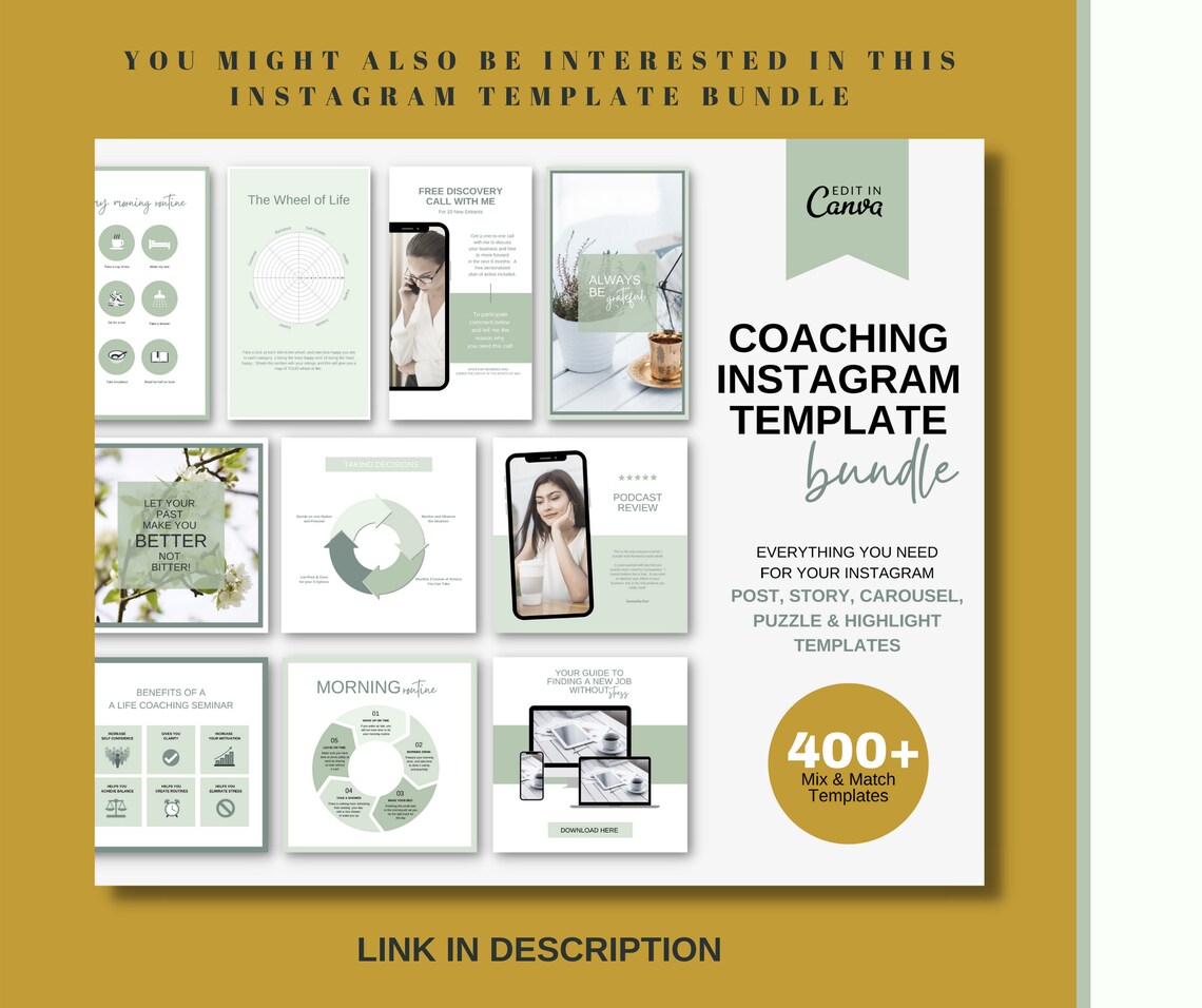 COACHING FACEBOOK POST Templates Canva Templates for Coaches - Etsy
