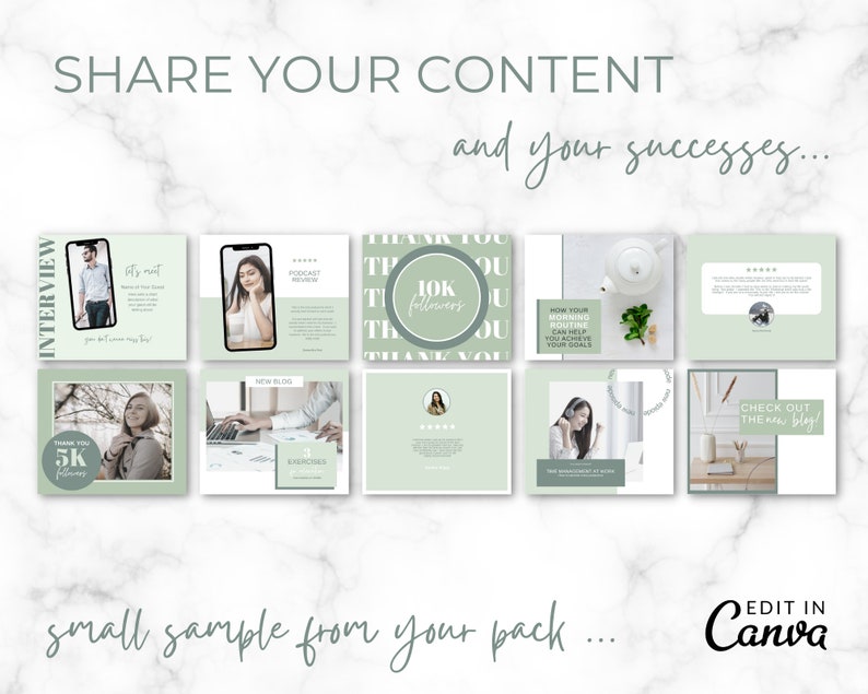 COACHING FACEBOOK POST Templates - Canva Templates for Coaches and ...