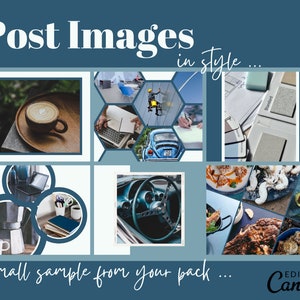 FACEBOOK CANVA TEMPLATE - Facebook Branding Kit for Coaches, Course ...