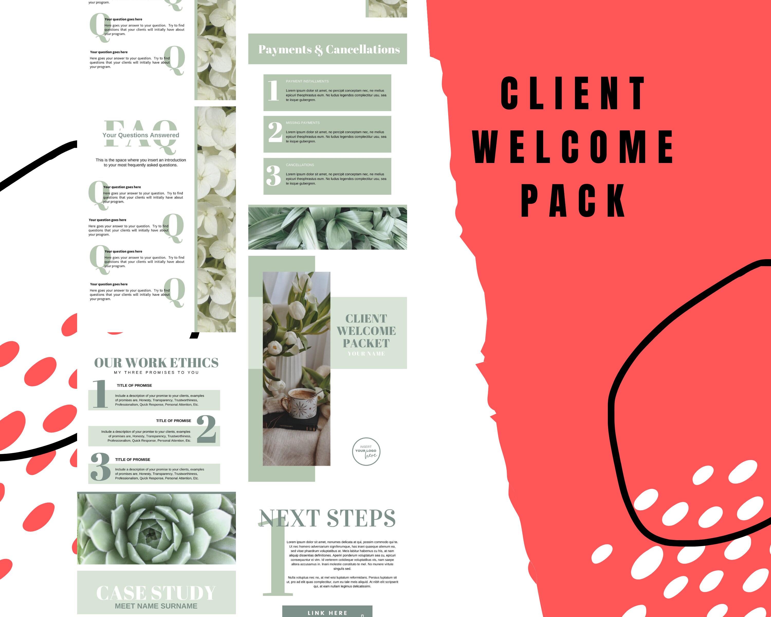 COACHING CONTENT TEMPLATE Mega Bundle - Lead Magnet, Facebook Bundle ...