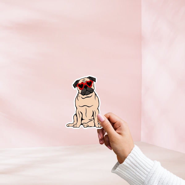 Pug Sticker - Etsy