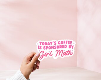 Girl Math Sticker - Etsy