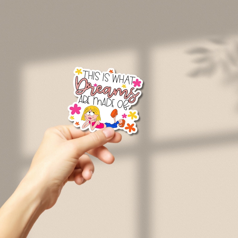 Lizzie Mcguire Sticker Cute Sticker Glossy Sticker - Etsy