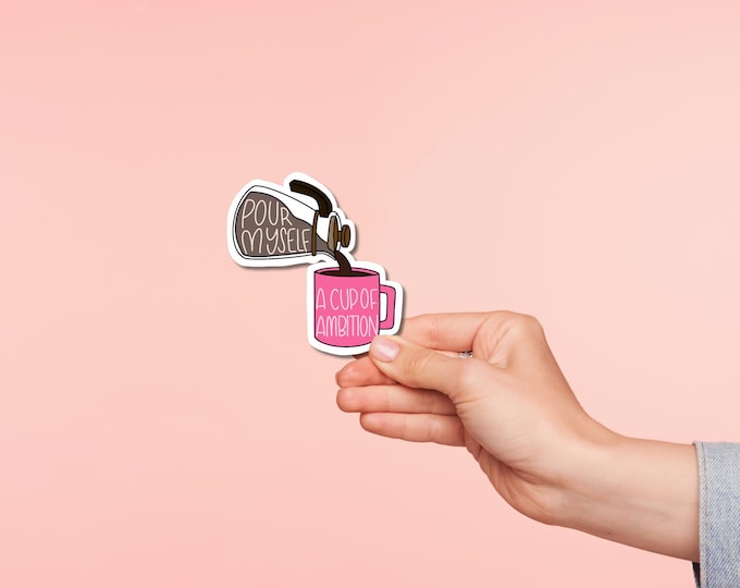 Iced Coffee Sticker - Etsy