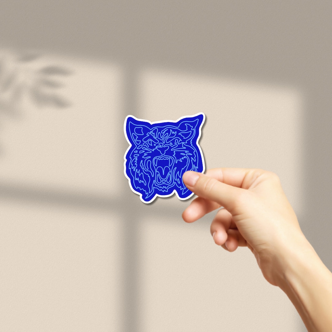 Kentucky Sticker Cats Sticker SEC Glossy Sticker Waterproof - Etsy